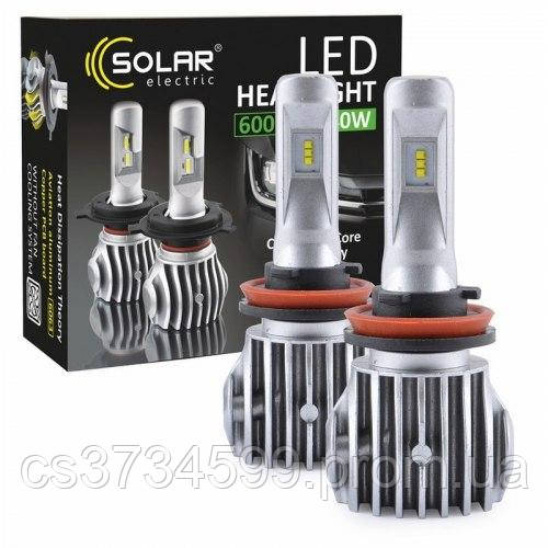 Светодиодные Лампы H4 LED SOLAR H4 12/24V 6500K 6000Lm Лед Автолампа ...