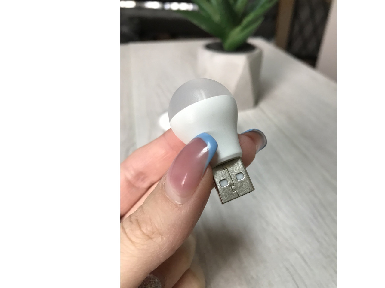 USB LED лампочка Міні підсвітка-нічник для читання в темряві для ...