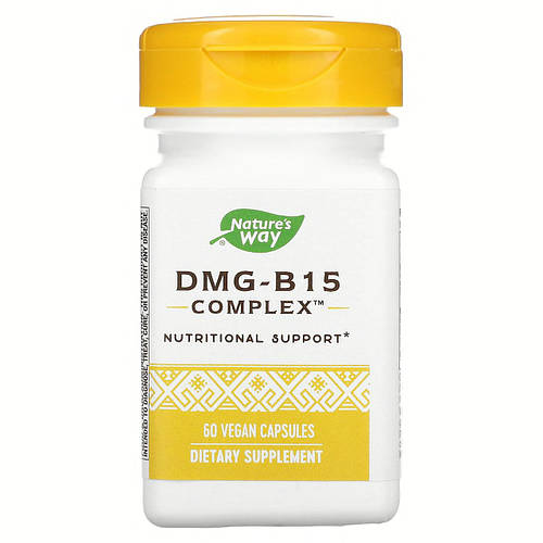 DMG-B15 Complex, Nature's Way, 60 веганских капсул (ID#1674774808 ...