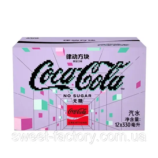 Блок Coca Cola Byte Zero 12*330ml (ID#1674784322), цена: 1799 ₴, купить ...