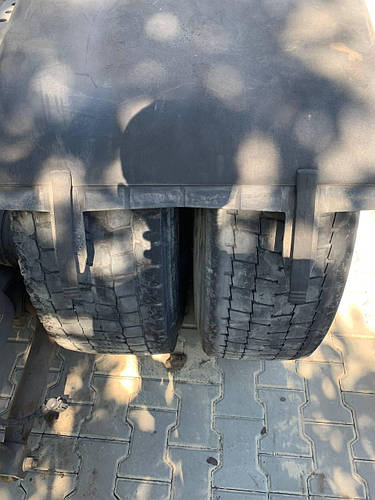 Бризговик задньої осі верхня частина б/в DAF XF105 (1328935) оригінал ...