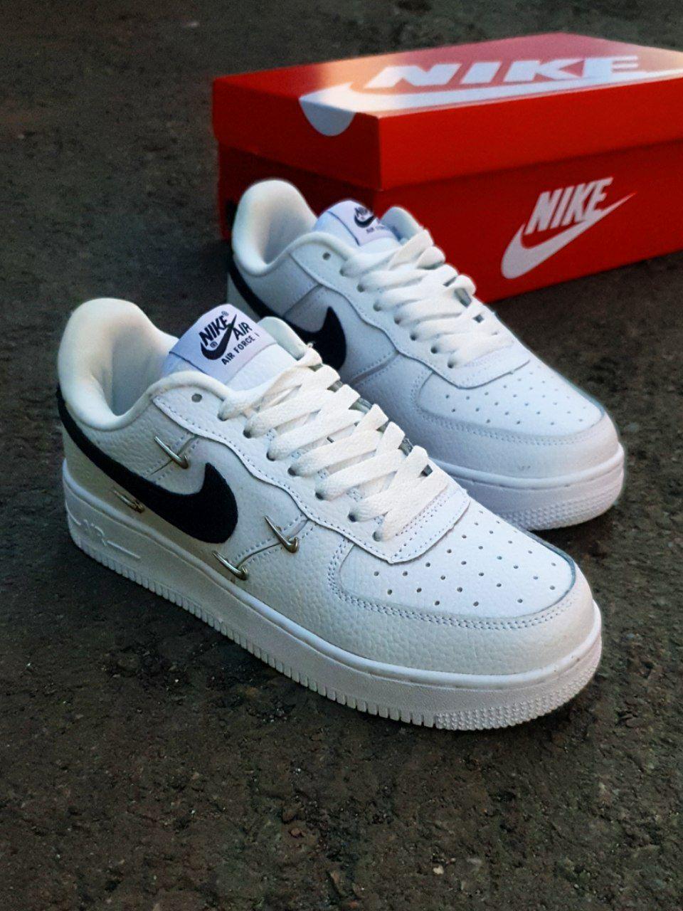 Кроссовки женские Nike Air Force 1 lx Crome белые. Обувь женская белая ...