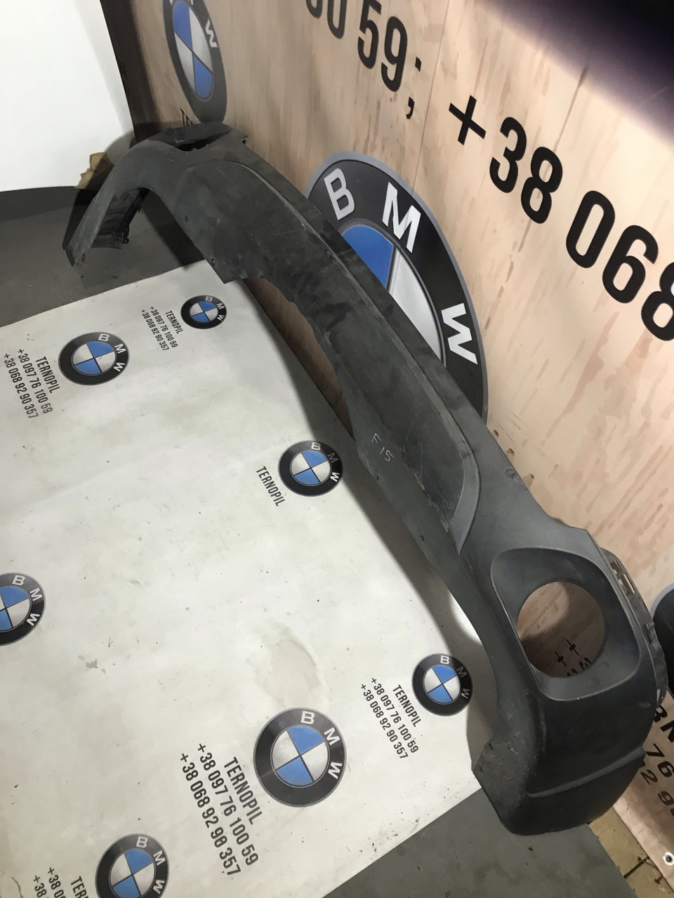 Купити Накладка спойлер заднього бампера BMW X5 ф F15 51127303441, ціна ...