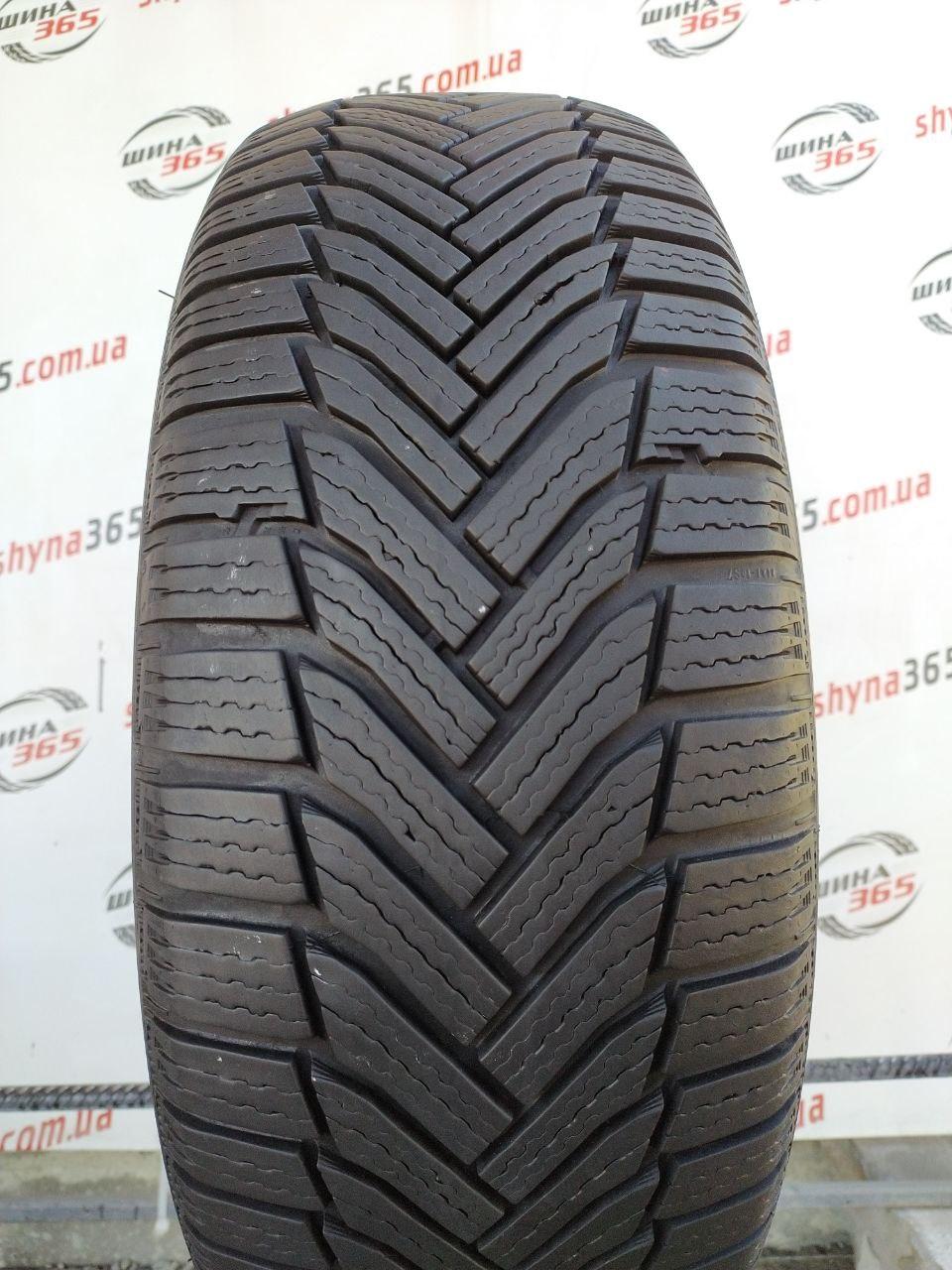 Шины Б/У зимова 215/55 R17 MICHELIN ALPIN 6 8mm, цена 3950 грн — Prom ...