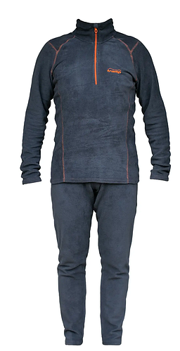 Костюм флісовий Tramp Comfort Fleece TRUF-003 зі змійкою сірий S 207004 ...