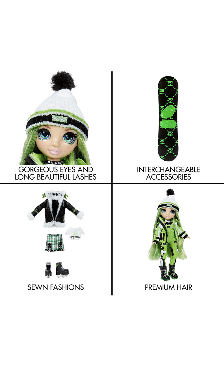 Купити Кукла Rainbow High Winter Break Jade Hunter, ціна 1440 ₴ - Prom ...