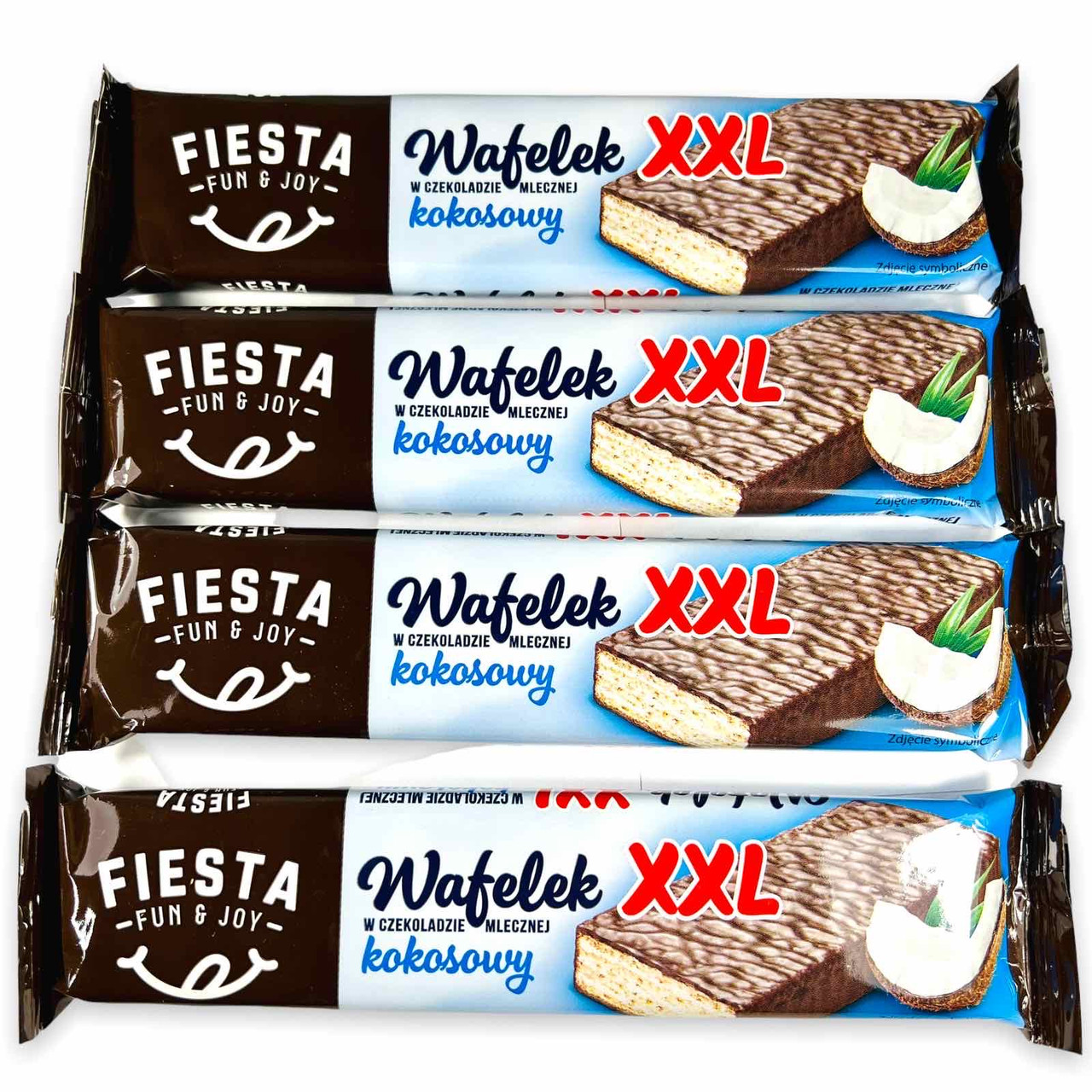 Вафли кокосовые в шоколаде Fiesta kokosowa XXL 50 г (ID#1675386809 ...