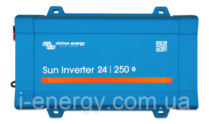 Инвертор Sun Inverter 24/250-10 IEC SIN241251100 Victron Energy с PWM контроллером 24В 250ВА (ID ...