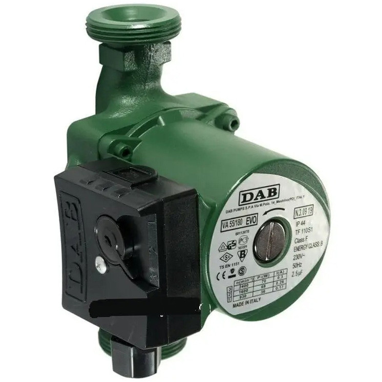 Купить Циркуляционный насос для воды систем отопления DAB VA 55/180 А9717-а, цена 3125 грн ...