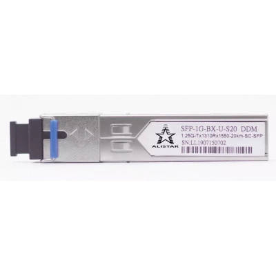 Купить Модуль SFP Alistar Модуль SFP 1000BASE-BX 1SM WDM SC 20KM TX1310 ...