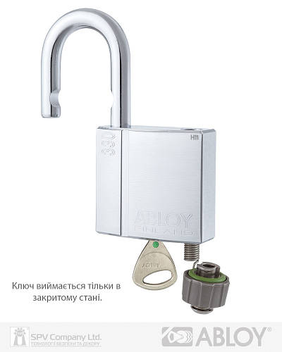 Замок висячий ABLOY PLM330 SENTRY BA66EE 2KEY STR_B NR_shackle 25мм 8мм ...