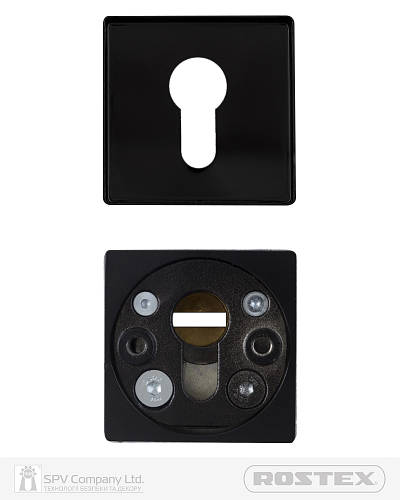 Протектор ROSTEX QUADRUM RX3/H DIN SQUARE 23мм 40-45мм Фарба_чорна ...