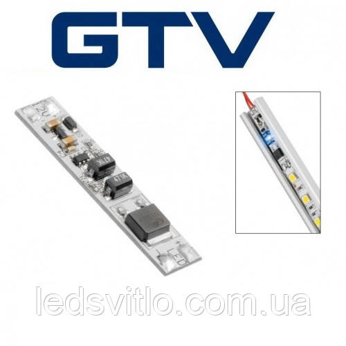 Купити Сенсорний вимикач GTV 12V 60W для LED профілю (спрацьовує на ...
