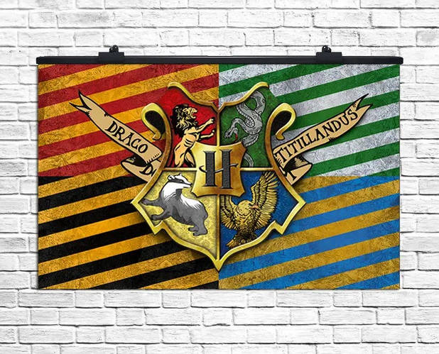 Плакат для праздника Гарри Поттер 75х120 см цена 170 85 грн — Prom Ua Id 1669568416