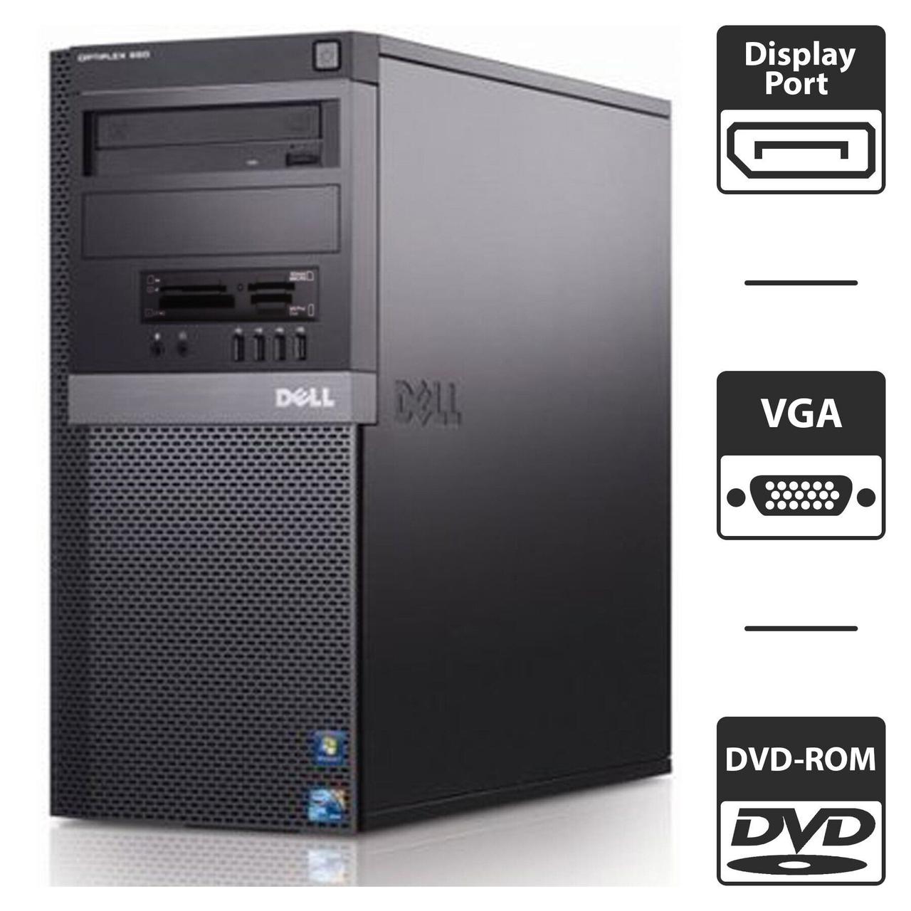 Компьютер Dell OptiPlex 980 Tower / Intel Core i7-860 (4 (8) ядра по 2. ...