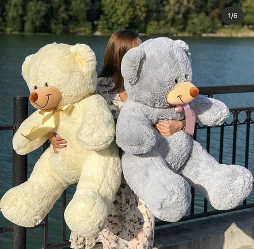 Купить Плюшевый Мишка Teddy Bear 120см, цена 1520 ₴ — Prom.ua (ID ...