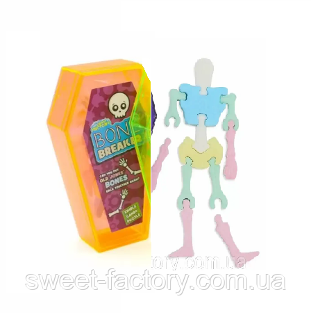 Купить Скелет Crazy Candy Factory Bone Breaker Оранжевый 25g, цена 114 ...
