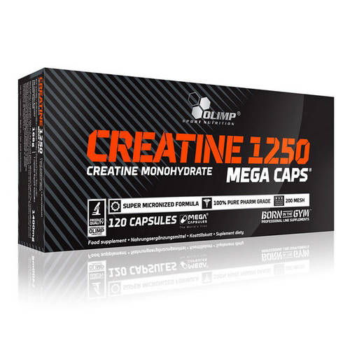 Купить Creatine Mega Caps 1250 (120 caps), цена 635 ₴ — Prom.ua (ID ...