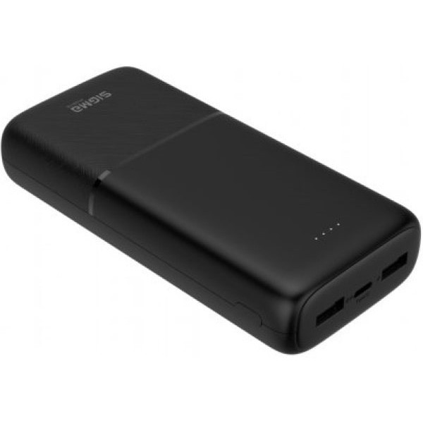Купити Power Bank Sigma X-power SI20A1 2USB+Type-C 20000mAh Black (Код ...