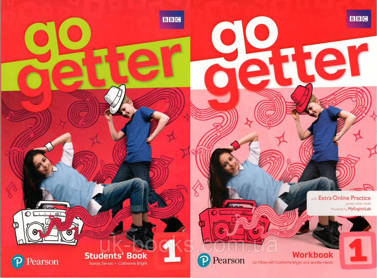 Підручник та Зошит Go Getter 1: Student's book + Workbook, цена: 995 ₴, купить на Prom.ua
