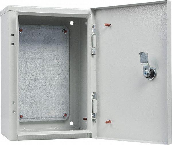 Купити Бокс з монтажною панеллю металевий 30*20*15, IP31, серії UBox [A0260020001], ціна 1272.48 ...