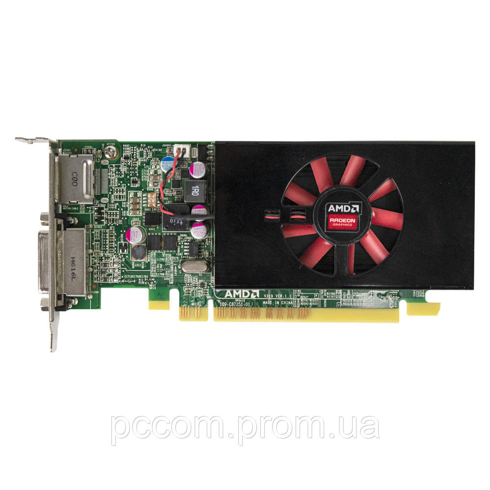 Видеокарта AMD Radeon R7 350X 4GB DDR3 128 BIT Low Profile, цена 2600 ...