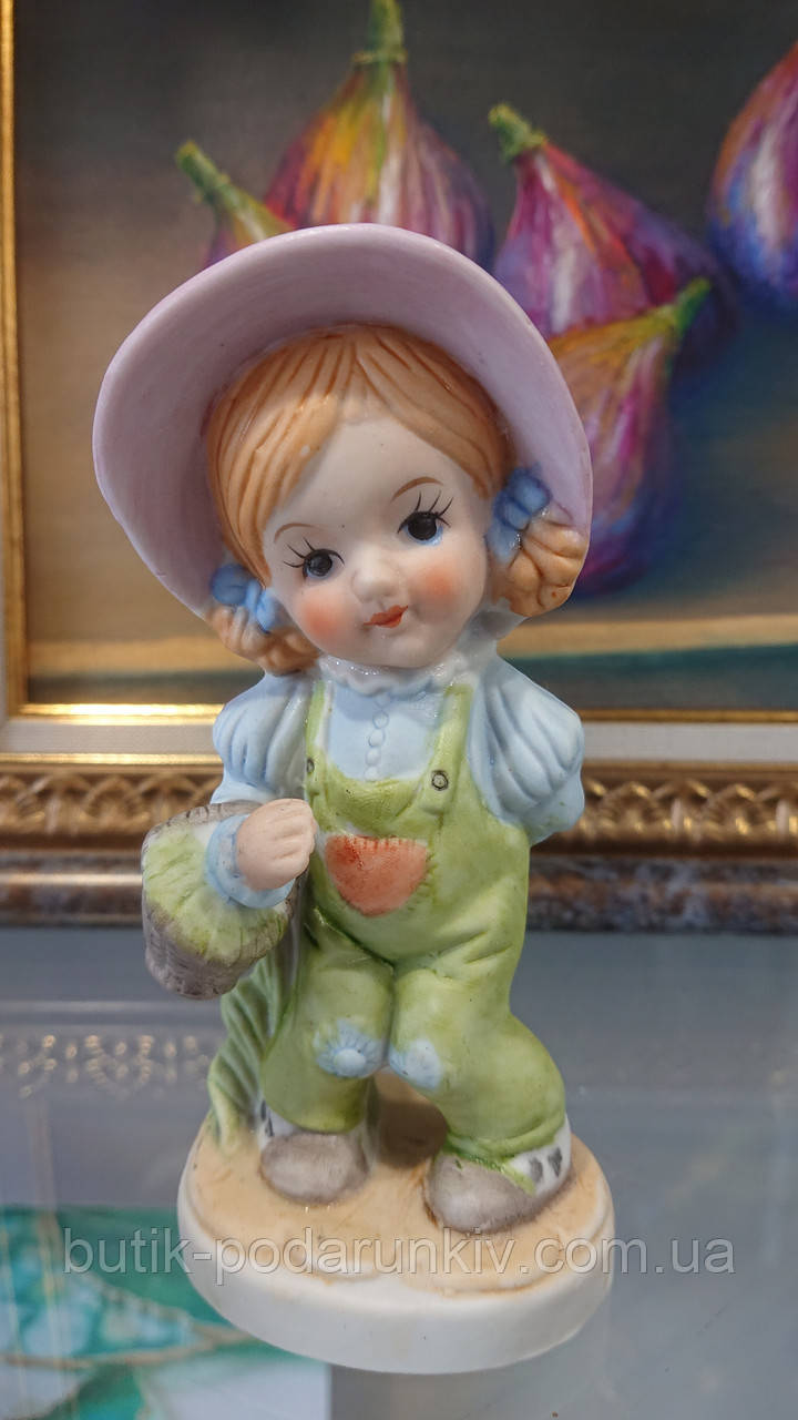 Статуэтка Бисквитный Фарфор Девочка с Корзинкой — Купить Недорого на Bigl Ua 1676900085