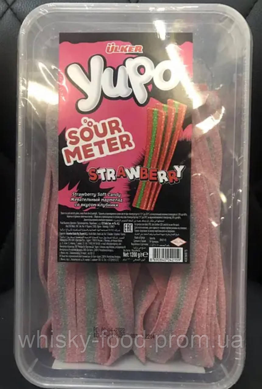 Желейные конфеты Ulker Yupo Sour Meter 1,2кг Клубника (ID#1676967595 ...