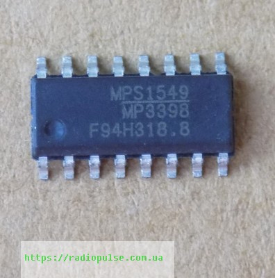Купить Микросхема MP3398A ( MP3398 ) , SOP-16, цена 88 грн — Prom.ua (ID#1342596168)