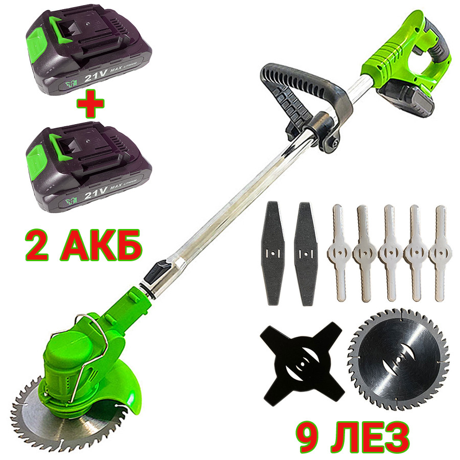 Аккумуляторный Триммер / Кусторез FOX Grass&Bush Expert FGBE-T21/4-2 (2 ...