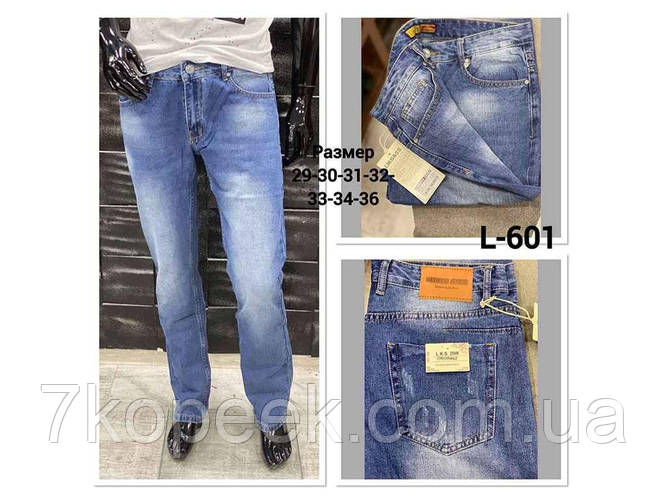 Купить Джинси чоловічі арт.L-601 р.32 ТМ LIKGASS, цена 618 ₴ — Prom.ua (ID#1677112599)