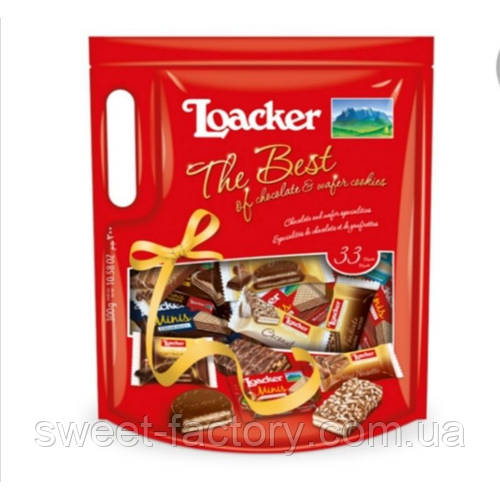 Вафли Loacker Minis The Best 33s 300g ціна 804 грн — Prom Ua Id