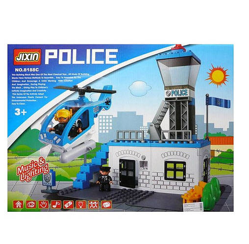 Купити Конструктор аналог лего дупло поліція, конструктор з великими деталями поліція, Jixin ...