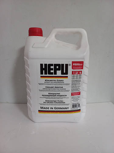 Купить Антифриз концентрат HEPU / P999-G12-005 / 5 л, красный, цена 902 ...