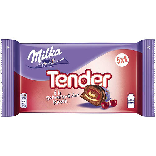 Шоколадний десерт Milka Tender Cherry 185г, ціна 190 грн — Prom.ua (ID ...