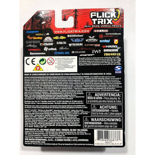 Купить Фингербайк Flick Trix Mongoose Blk Red, цена 450 ₴ — Prom.ua (ID ...