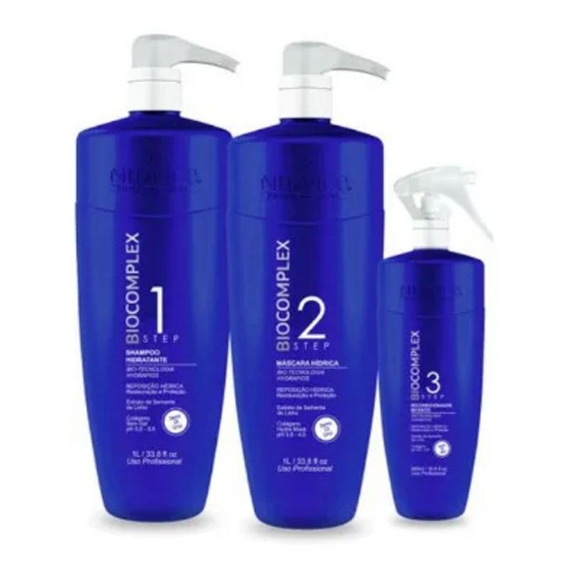 Купить Набор биопластики Nuance Biocomplex для волос, 1000/1000/500 мл ...