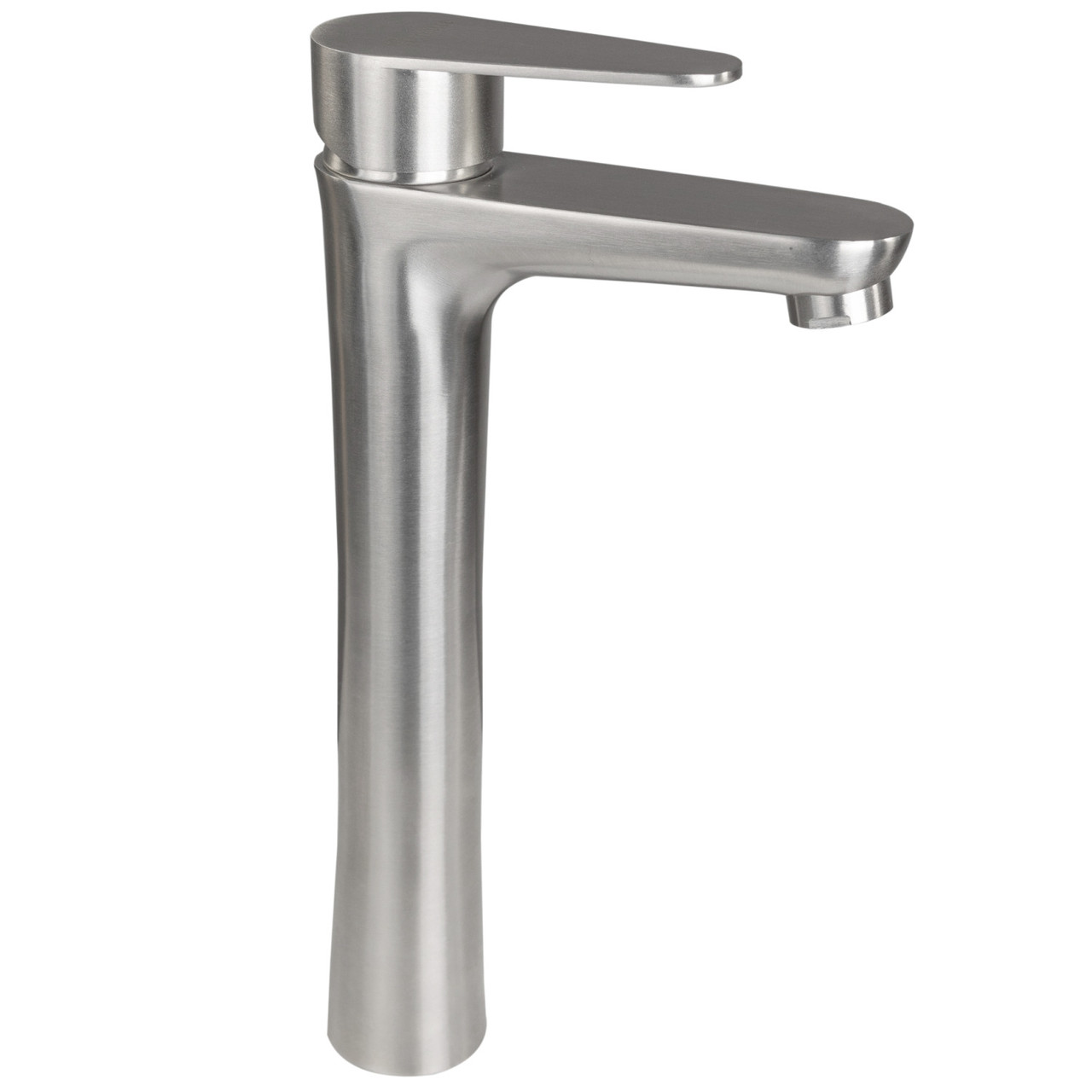 Змішувач для умивальника високий PLATINUM Germece 8516 PLS-A20219 сатин ...