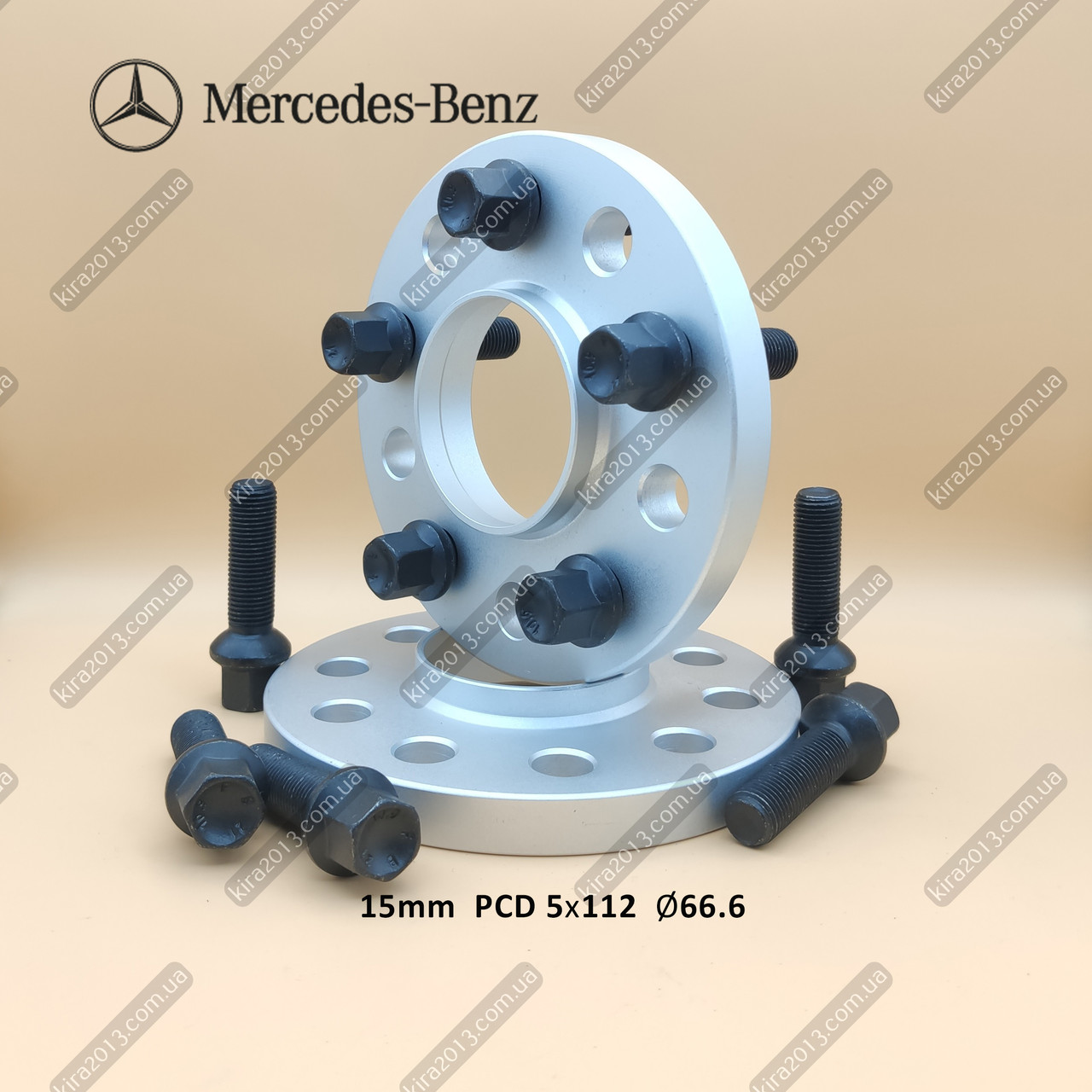Купить Колёсные проставки Мерседес 15мм. Проставки для дисков Mercedes ...