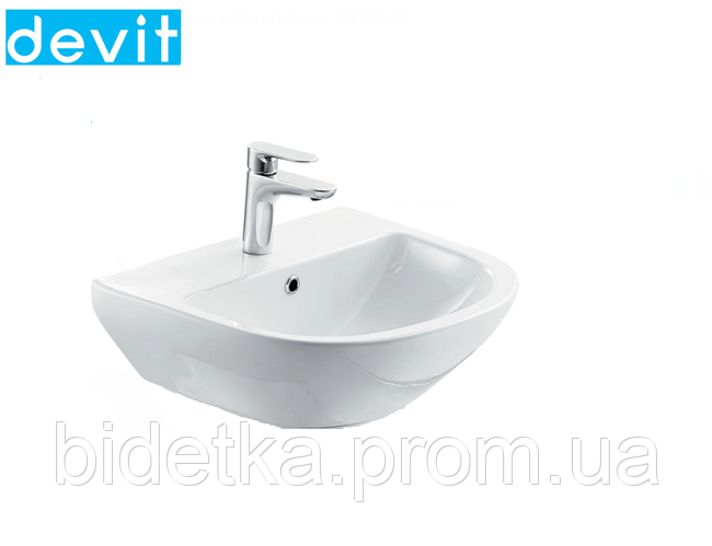 Купить Раковина 65 см Devit IVEN 1011141, цена 1821.79 грн — Prom.ua (ID#1677921580)