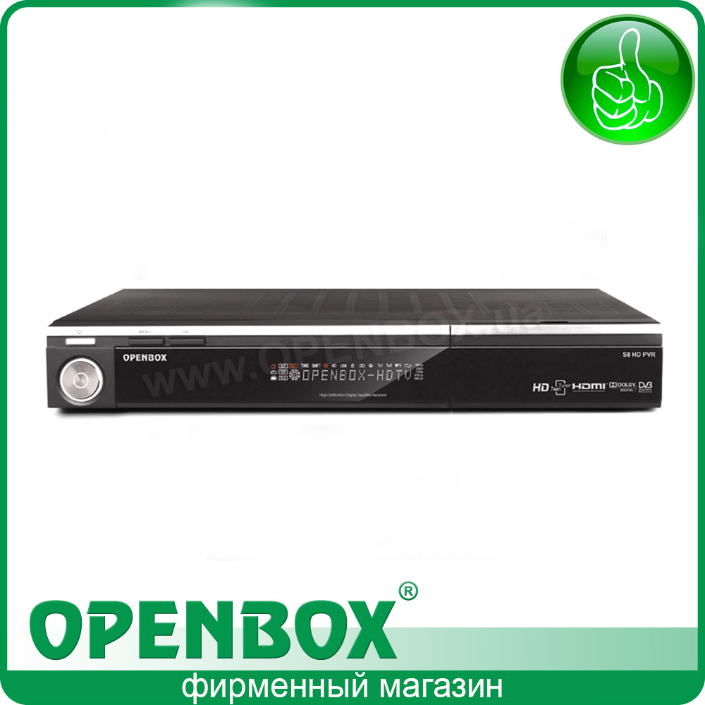 Спутниковый HD Ресивер Openbox S8 PVR — Купить Недорого на Bigl.ua ...