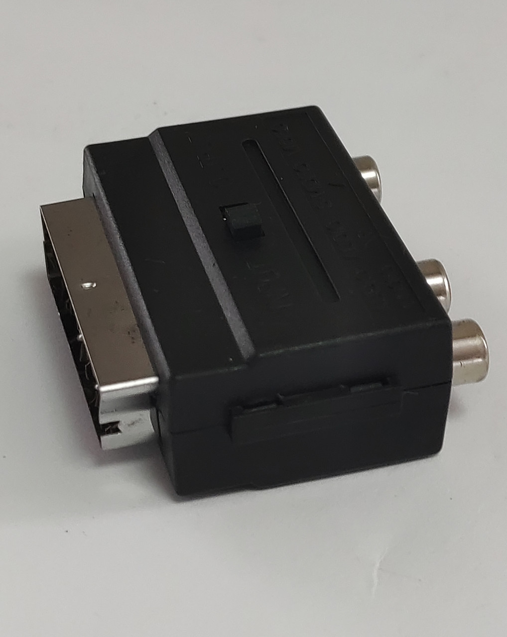 Переходник SCART на 3RCA (тюльпан) с Переключателем + Гнездо Mini Din4P ...
