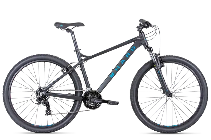 Велосипед Haro Flightline One 27.5" Matte Black / Metallic Blue M (ID ...