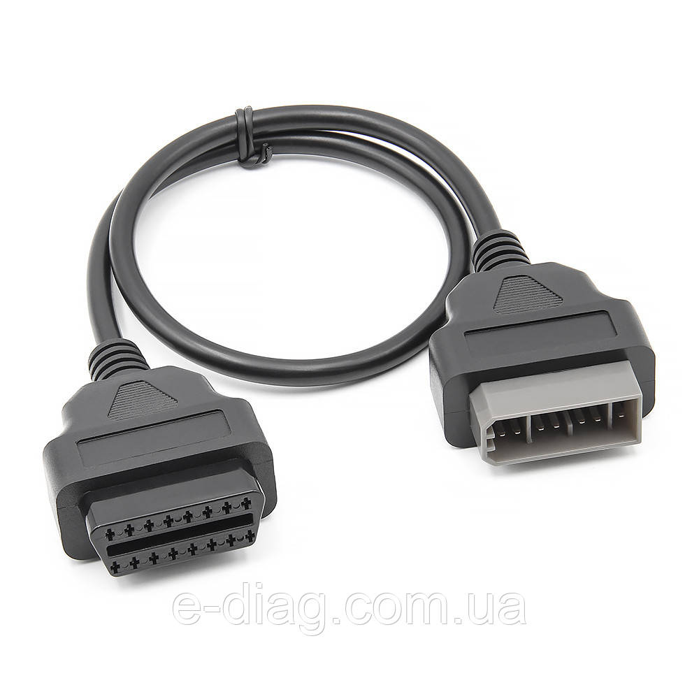 Переходник Nissan 14 pin на OBD2 16 pin: продажа, цена в Украине ...