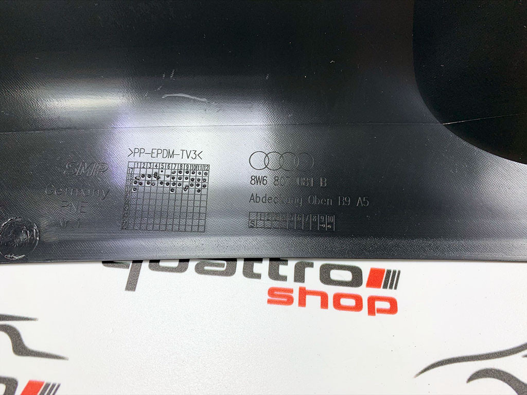 Купить Накладка передньої панелі Audi A5 B9 / S5 B9 8W6807081B, 8W6 807 ...