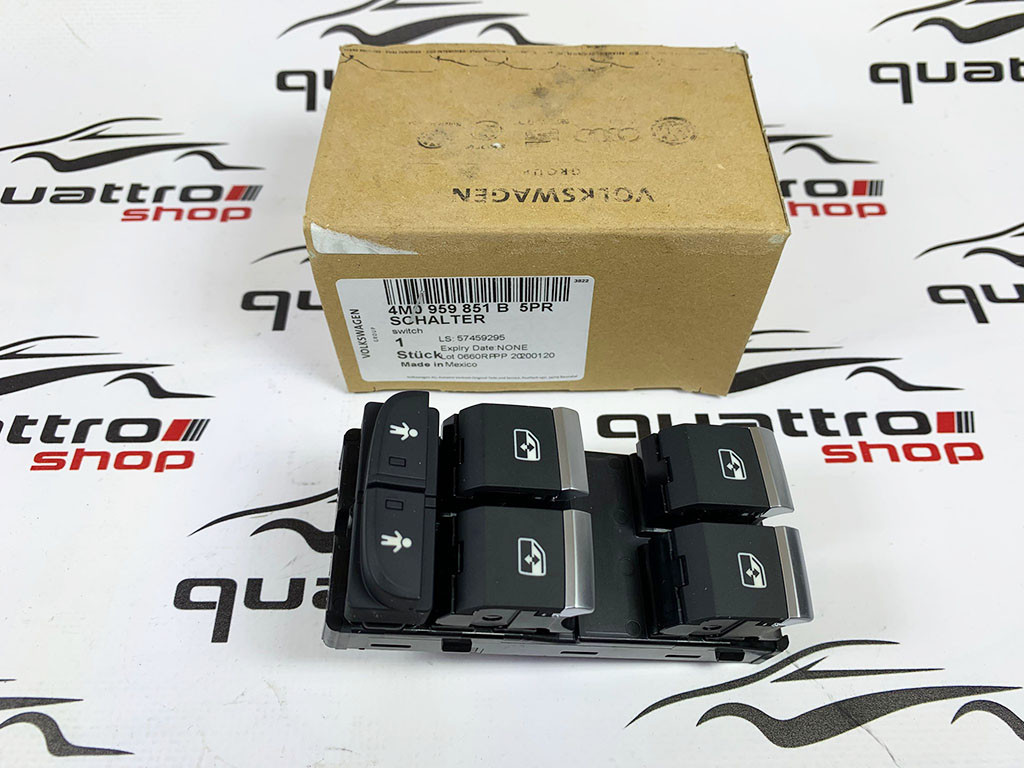 Блок кнопок стеклопод'емника водійська сторона Audi A4 B9 / A5 B9 / Q5 ...