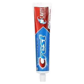 Купить Crest, Cavity Protection, зубная паста с фтором, обычная, 161 г ...