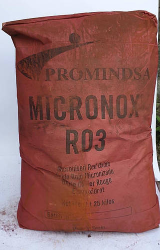 Купити Пігмент оксид заліза PROMINDSA червоний MICRONOX R03 мішок 25 кг ...