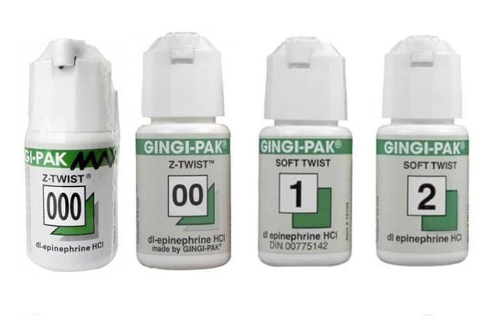 Нитка ретракційна Gingi-Pak зелена 00 з епінифрином, ціна: 135 ...