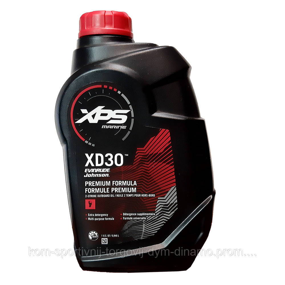 Масло Evinrude/Johnson (BRP) XD-30 (1 Quart) для 2т двигателей, цена ...